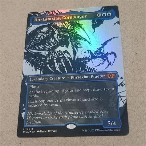 Jual New Magic The Gathering Mtg Jin Gitaxias Core Augur Borderless