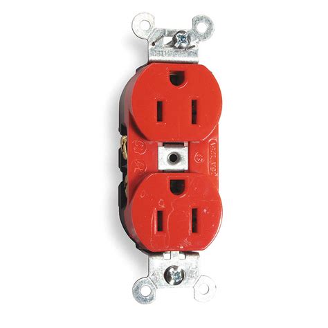 15a Red Receptacle Double Miscellaneous — Metro Systems