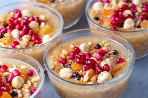 Premium Photo Traditional Delicious Turkish Dessert Ashura Asure