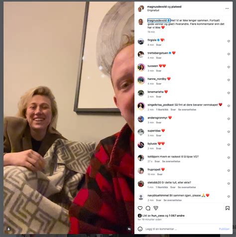 Slutt Mellom Maria Stavang Og Magnus Devold