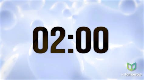 2 Minute Countdown Timer Youtube