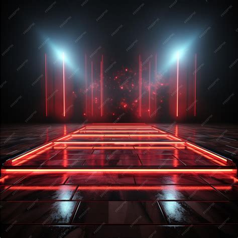 Premium Photo Red Backround