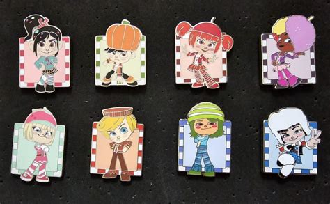 Wreck It Ralph Sugar Rush Racers Mystery Pin Set At Disney Parks