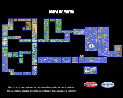 Mapa Do Oceano Esmeralda Pokemon