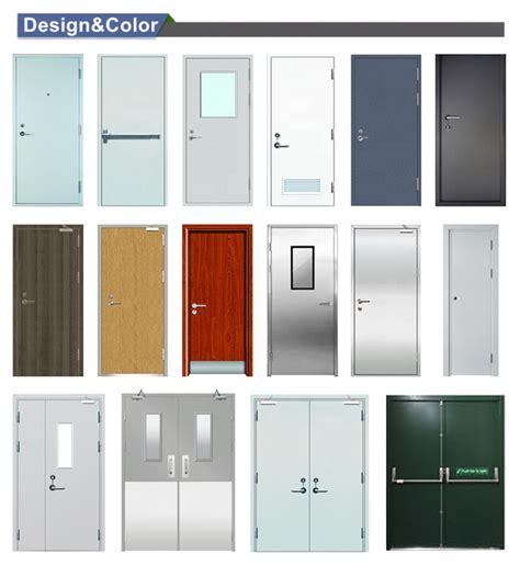 Standard Warehouse Fire Rated Steel Door China Doors And Fire Rated Door