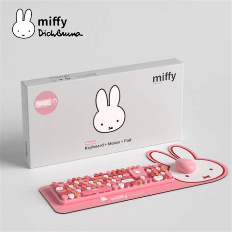 Mipow X Miffy 104 Keyboard And Mouse Combo W Pad X Playground