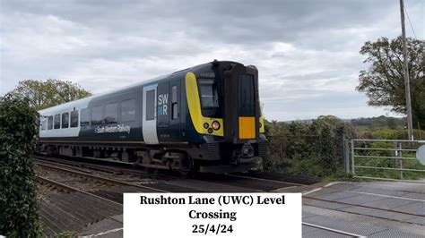 Rushton Lane Uwc Level Crossing 25424 Youtube