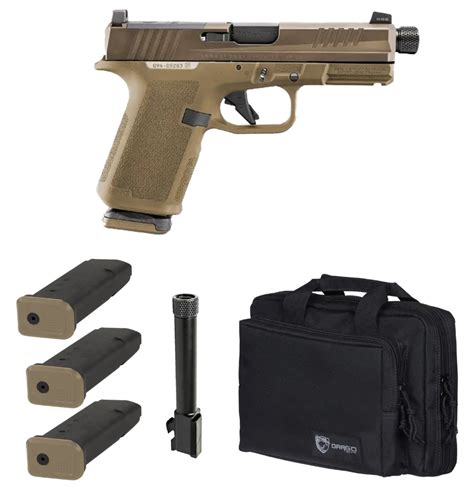 Ruger Rxm Tactical 9mm 425″ Threaded Barrel 3 15rd Magazines Or Fde