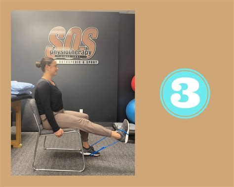 Knee Extention Exercise Sos Physiotherapy