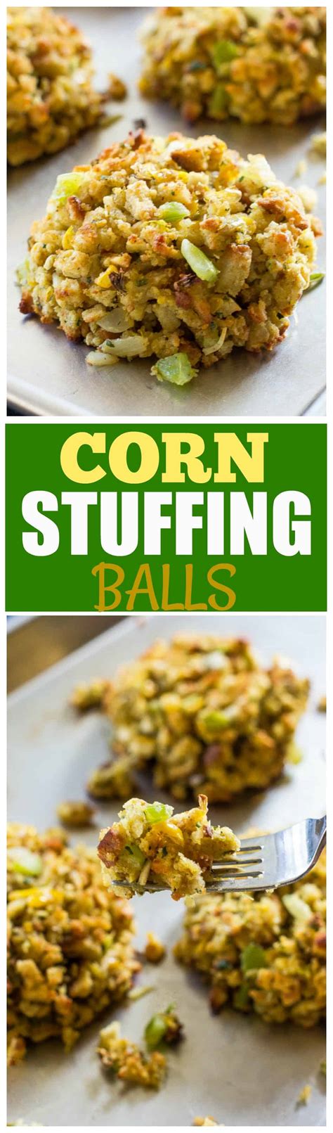 Corn Stuffing Balls The Girl Who Ate Everything