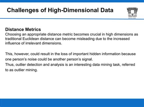 Outlier Detection In Higher Dimensions In Data Mining Ppt