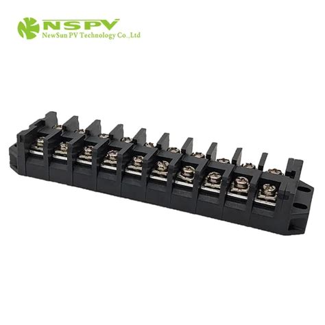 Panel Mount Barrier 2 20p Screw Barrier Terminal Electrical Terminal