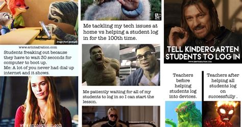 Technology Memes For Teachers Erintegration