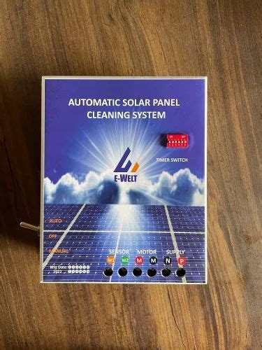 Solar Panels Cleaning System Automatic Solar Panel Cleaning System