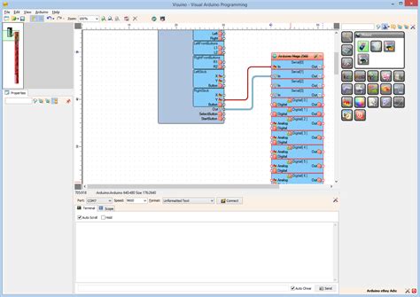 Arduino Controlling Servo With Ps2 Controller Program With Visuino Trybotics