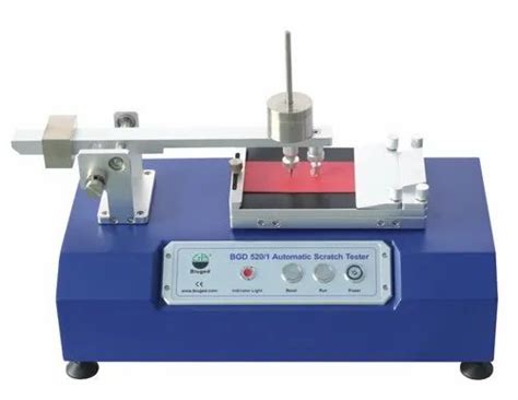 Automatic Scratch Tester At Rs 175113 Unit Rabale Mumbai Id