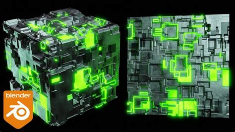Procedural Sci Fi Alien Metal Blender Tutorial Metal Texture
