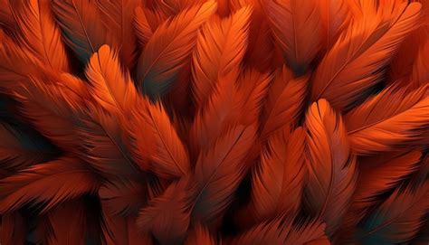 Premium Photo Vibrant Colored Feathers Background