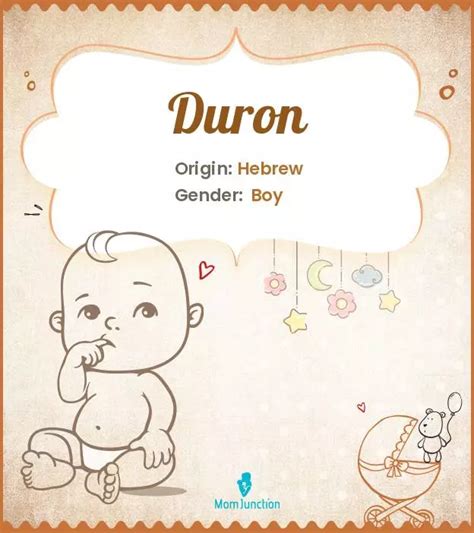Explore Duron Meaning Origin And Popularity