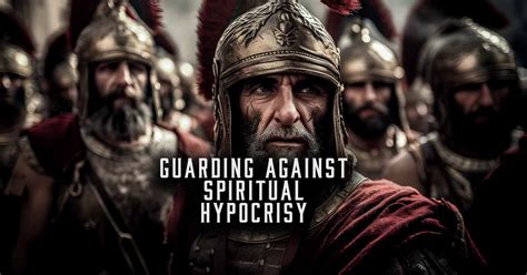Guarding Against Spiritual Hypocrisy Vince Miller Resolute