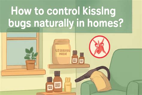 How To Control Kissing Bugs Naturally In Homes Easy Tips