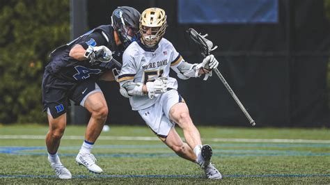 Kavanagh Brothers Power Notre Dame With 37 Of Lacrosse Points