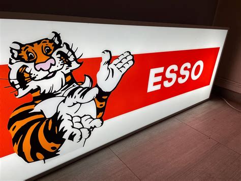Esso Fiberglass Tiger At Kaitlyn Fitzhardinge Blog