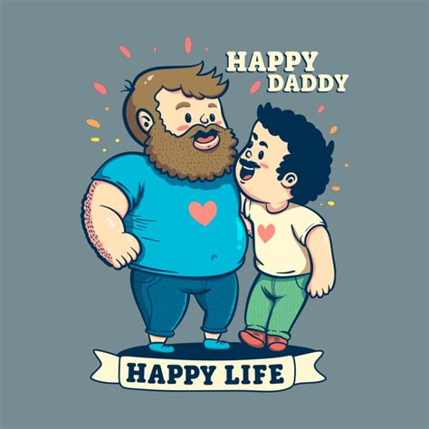 Happy Daddy Happy Life Fine Art Print Art Diggs
