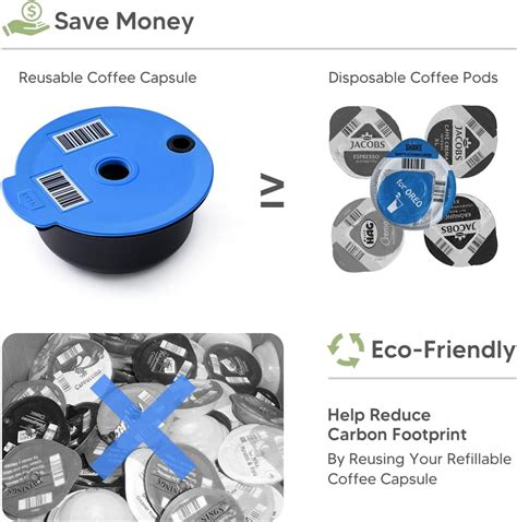 Tassimo Refillable Pods 60180mlextra Silicone Lids 200220ml Reusable Coffee Discs For