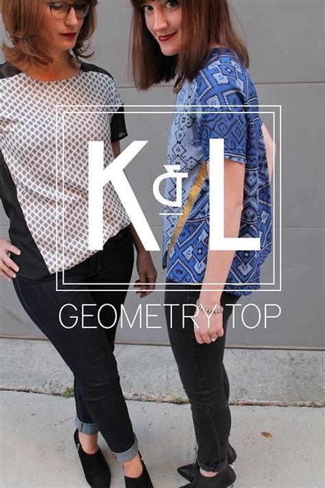 geometry top pattern for diy fashion