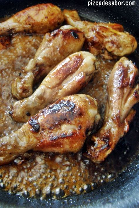 Piernas De Pollo Agridulces