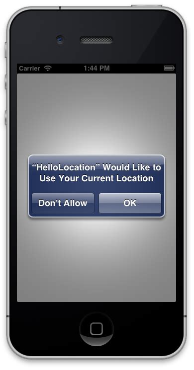 Ios How To Customize Location Manager Prompt Stack Overflow
