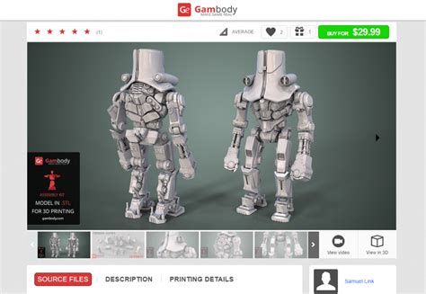 introducing a new website feature download some stl files of the 3d