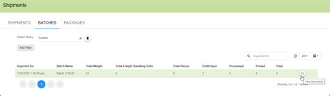 Batch Processing Aptean Ship