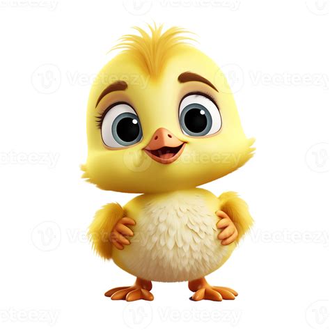 Cute Chick Cartoon Clipart Ai Generated 27241798 Png