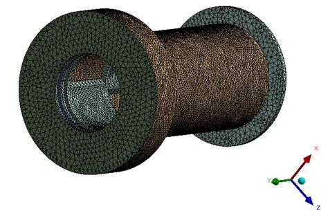 Finite Element Model Of The Confluence Ring Download Scientific Diagram