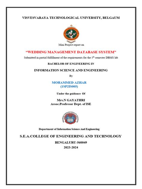 Dbms 111 Finalreeport Pdf Databases My Sql