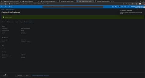 GitHub Oatmello Virtual Network Creation