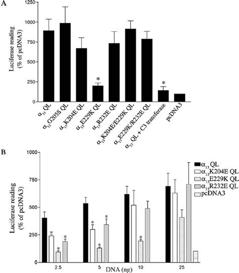 Sre Mediated Gene Transcription By Constitutively Active α 13 Mutants