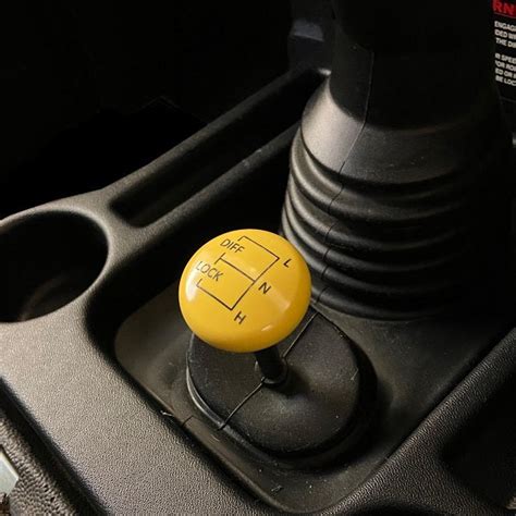 Defender Heritage Gear Shifter Knobs Mud Uk