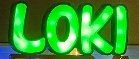 Free Stl File Loki Letters Illuminated Letters 🎨・object To Download And