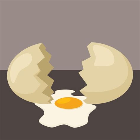 Premium Vector Breakfast With Eggs Isolated Background