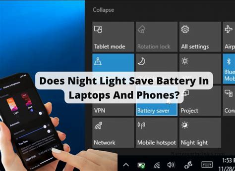 Does Night Light Save Battery In Laptops And Phones