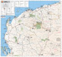 Pilbara Wall Map