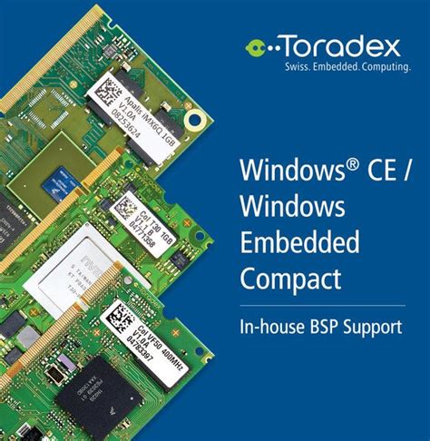 windows embedded compact bsp support for embedded systems by toradex