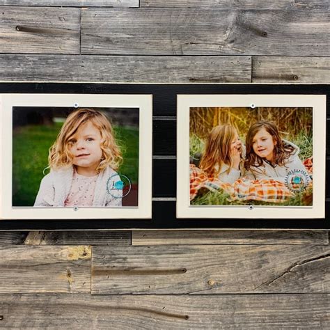 Double 8x10 Picture Frame Wood Etsy