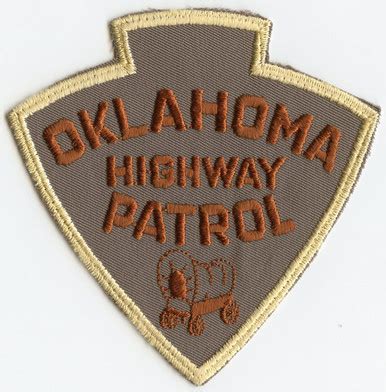 1980s Oklahoma Highway Patrol Patch No Longer Available Flying Tiger