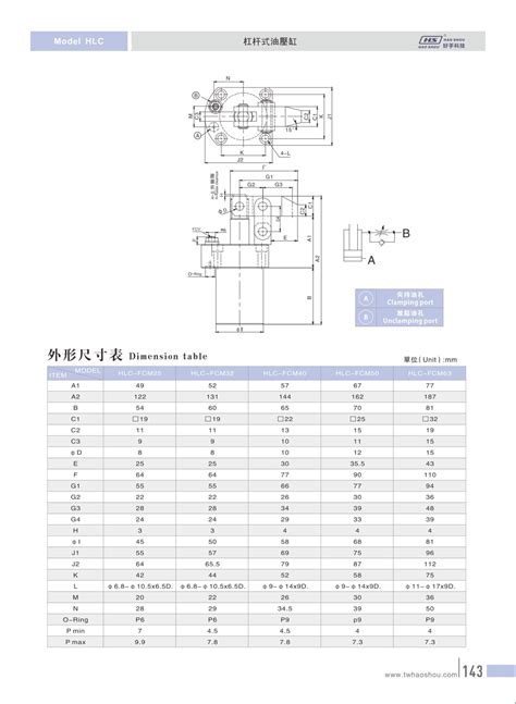 Hlc Series Hydraulic Link Clamp Cylinder Work Clamp System Hydraulic Leverage Clamp