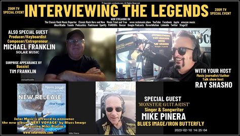 Mike Pinera Monster Guitarist New Blues Image Album And Tour