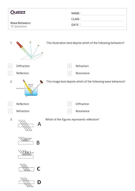 50 Electromagnetic Waves And Interference Worksheets On Quizizz Free